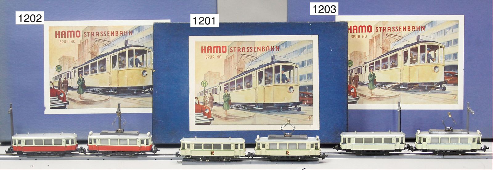 Hamo H0, Strassenbahn, Nr. 100 - auctions & price archive